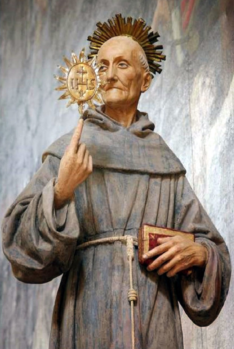 St. Bernardine of Siena, Apostle of Italy | Traditional Catholic